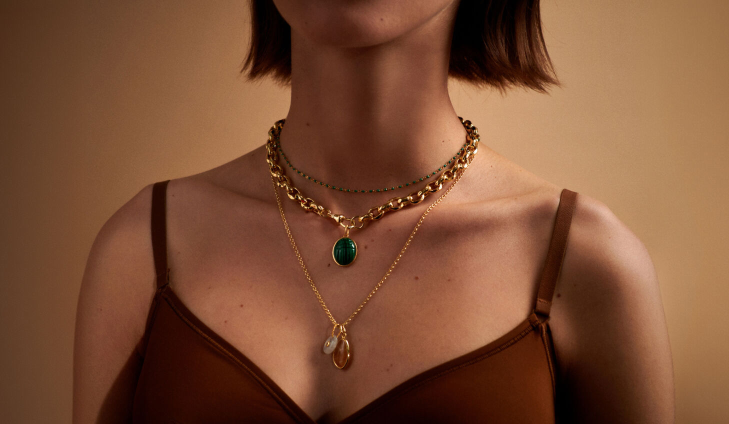 Collier ras du cou FIL MAGIQUE - Cristal / Argenté 02620003-136-TU | Agatha