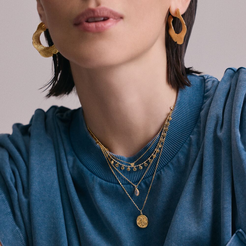 Collier ras du cou ARIEL - Cristal / Doré 02680211-137-TU | Agatha