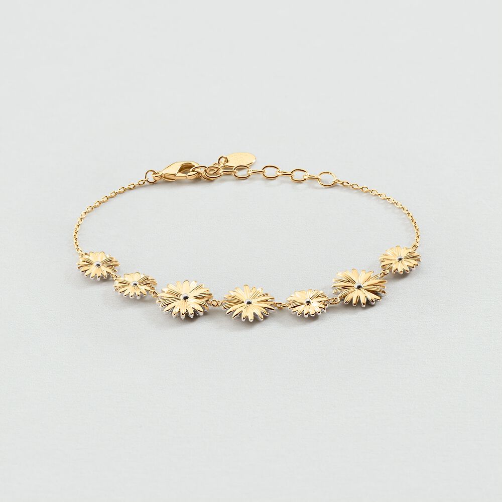 Bracelet souple BLOSSOM - Doré / Argenté 02480315-113-TU | Agatha