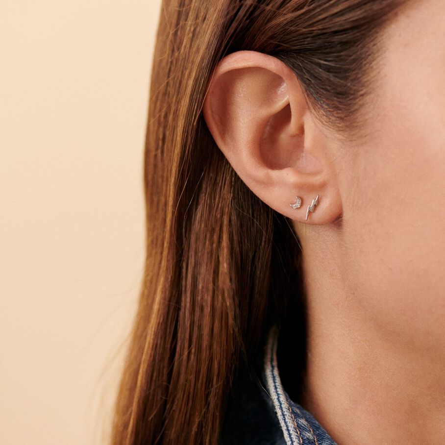 Piercing puce RAYO - Argenté 02320571-050-TU | Agatha