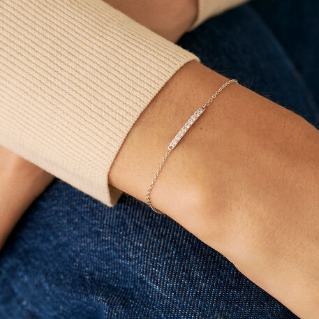 Bracelets Argenté Femme | Agatha