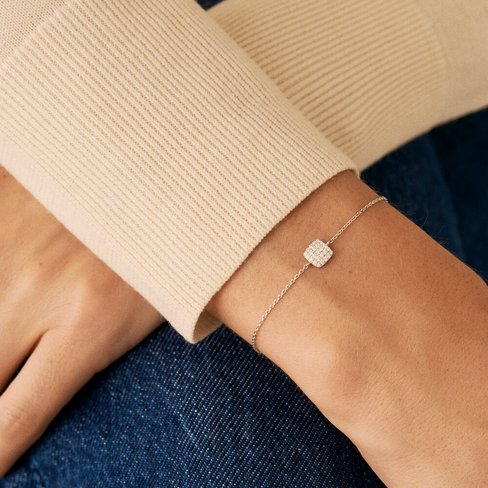 Bracelets Argenté Femme | Agatha