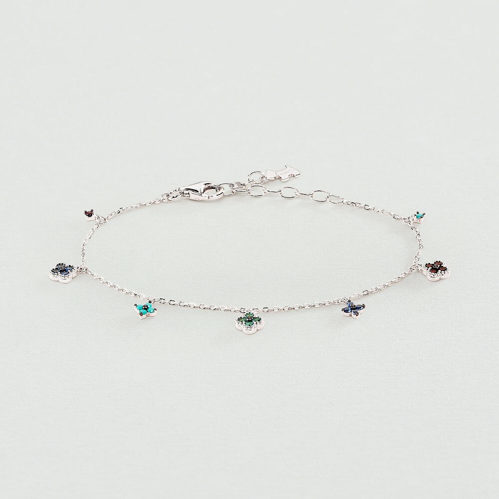 Bracelet souple BELOVED - Multicolore / Argenté 02420744-255-TU | Agatha